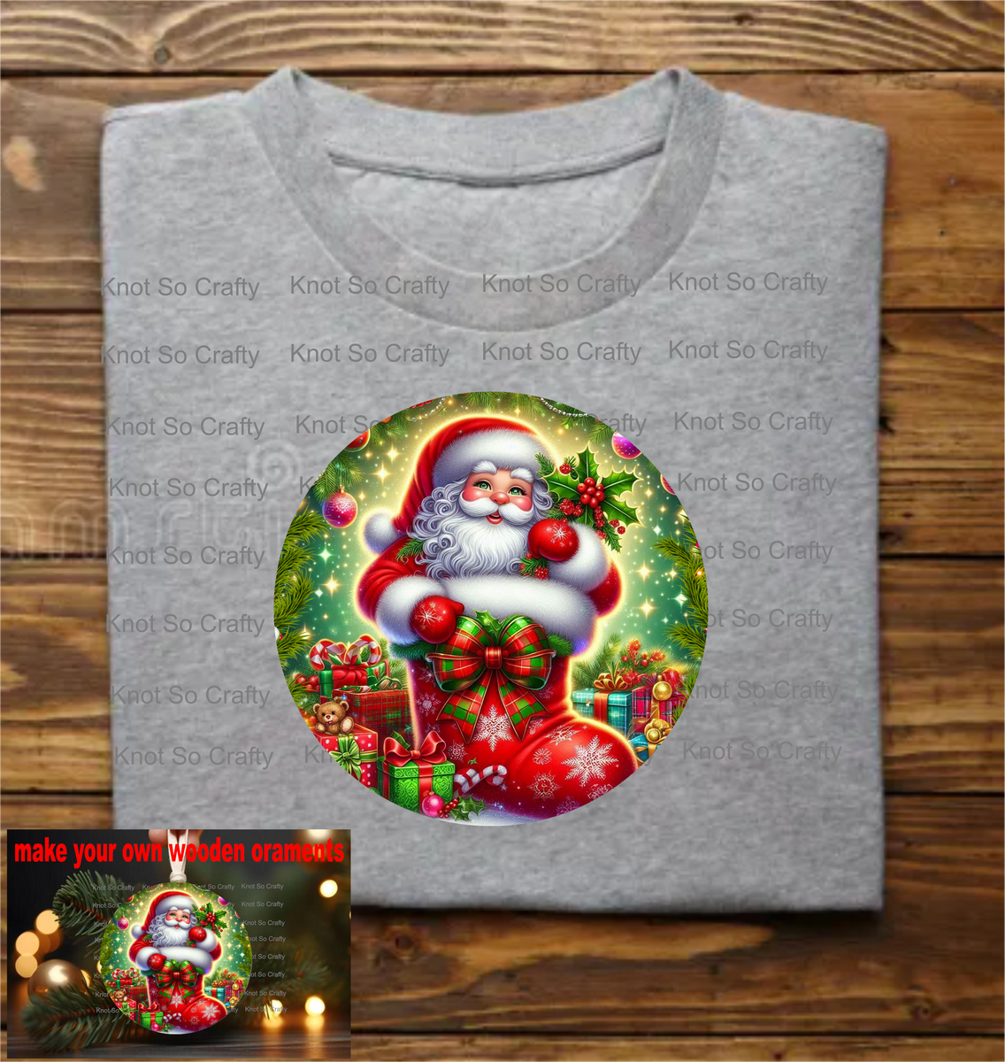 12568> santa stocking – Knot So Crafty