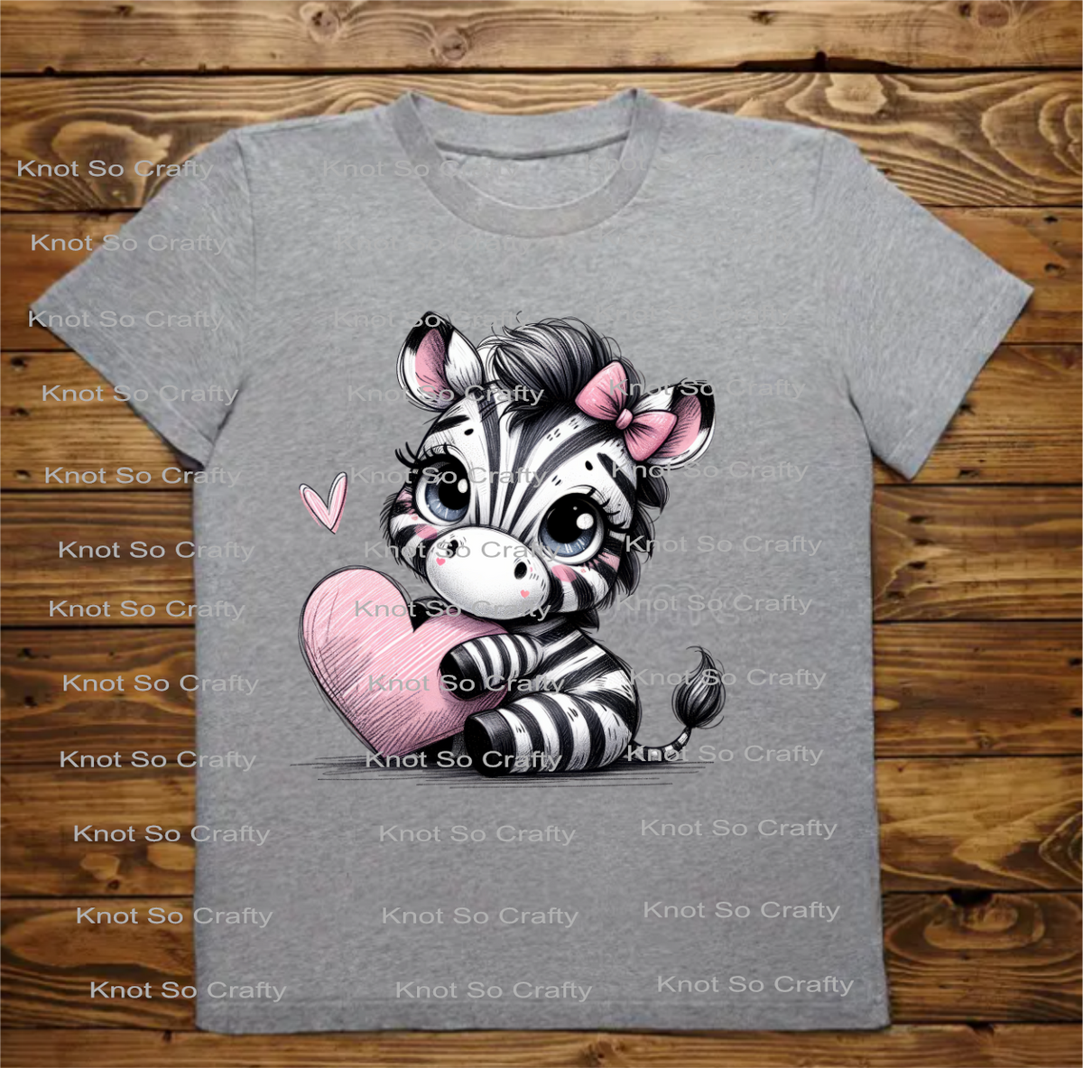 (6966) baby zebra - animal – Knot So Crafty